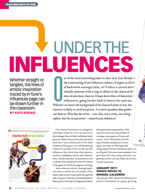 How to Teach - In Tune Monthly